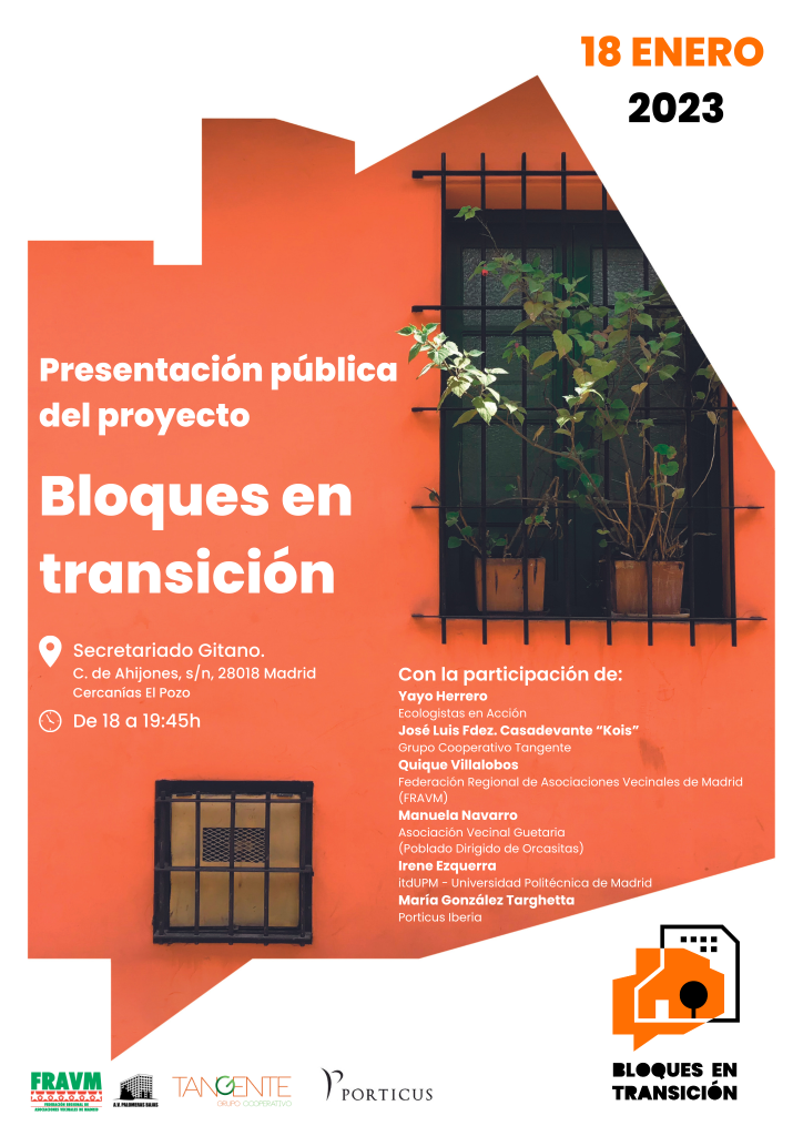 El próximo 18 de enero se presenta en Vallecas el proyecto “Bloques en ...