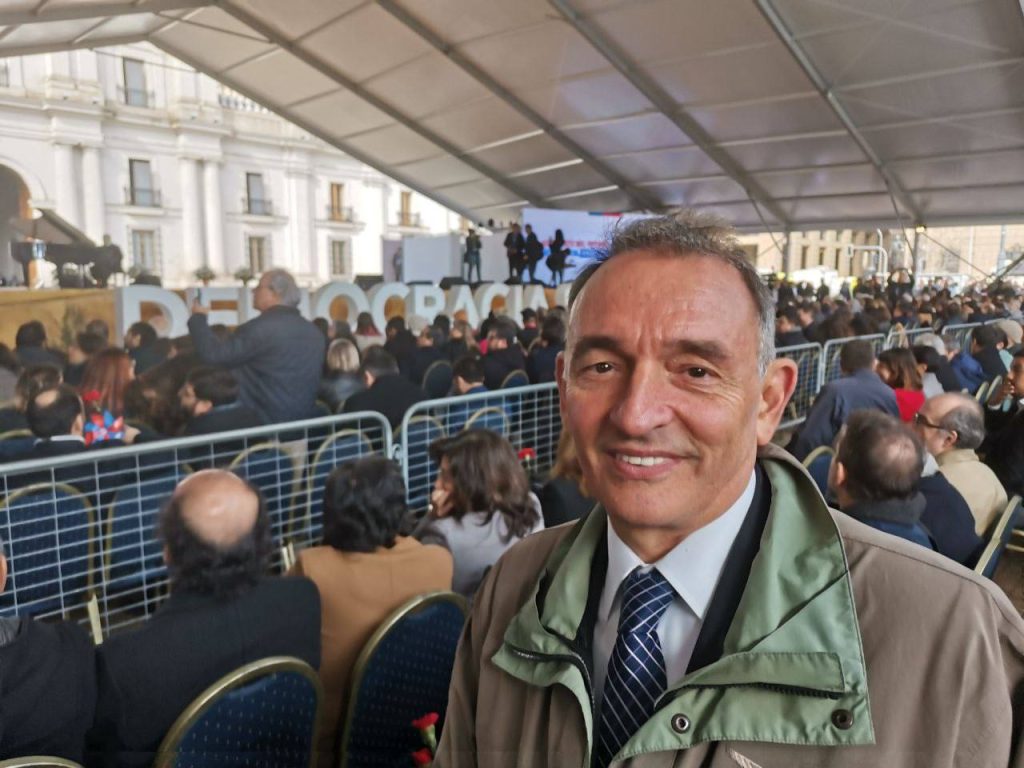 Enrique Santiago participa invitado por el presidente Boric en el acto ...