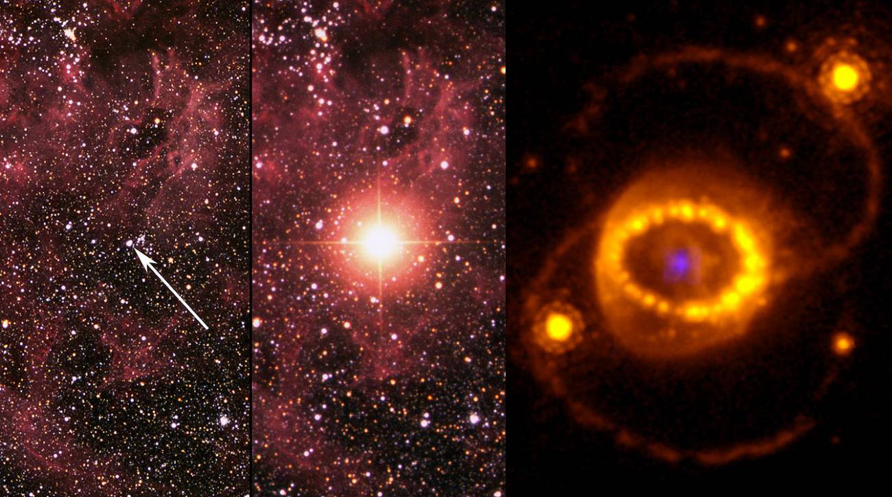Detectada una estrella de neutrones en los restos de la supernova más ...