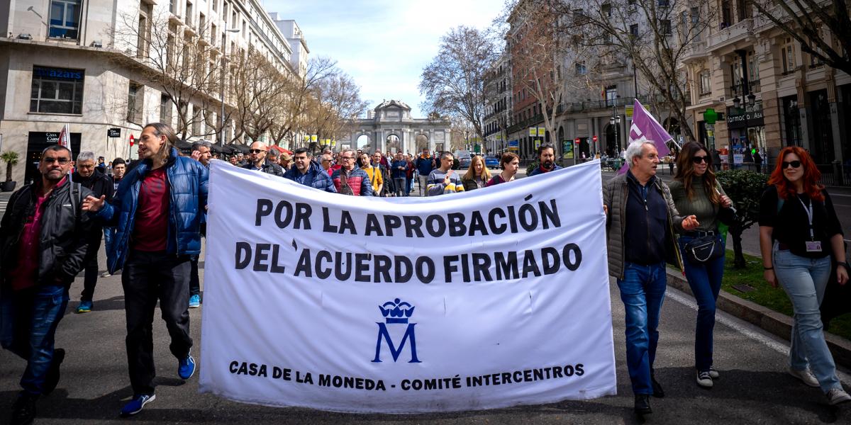 El conflicto en la Fábrica Nacional de Moneda y Timbre-Real Casa de la ...