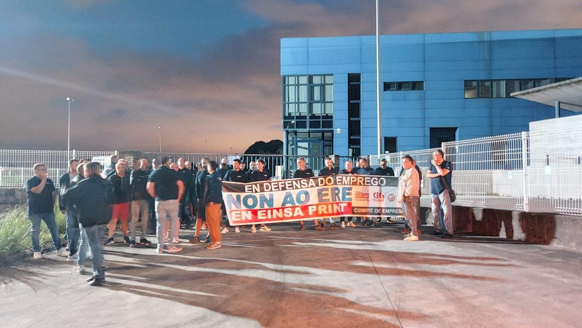 A CIG reitera que non hai causa obxectiva para o ERE de Einsa Print e ...